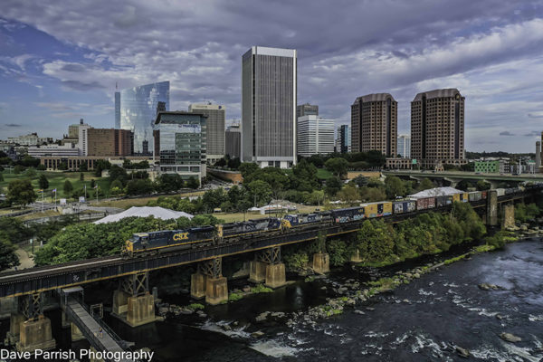 RVA Skyline with Train | Photo Print | Keith Fabry
