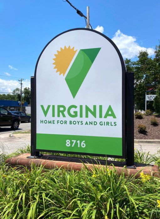 Monument Sign Inserts & Refacing in Richmond