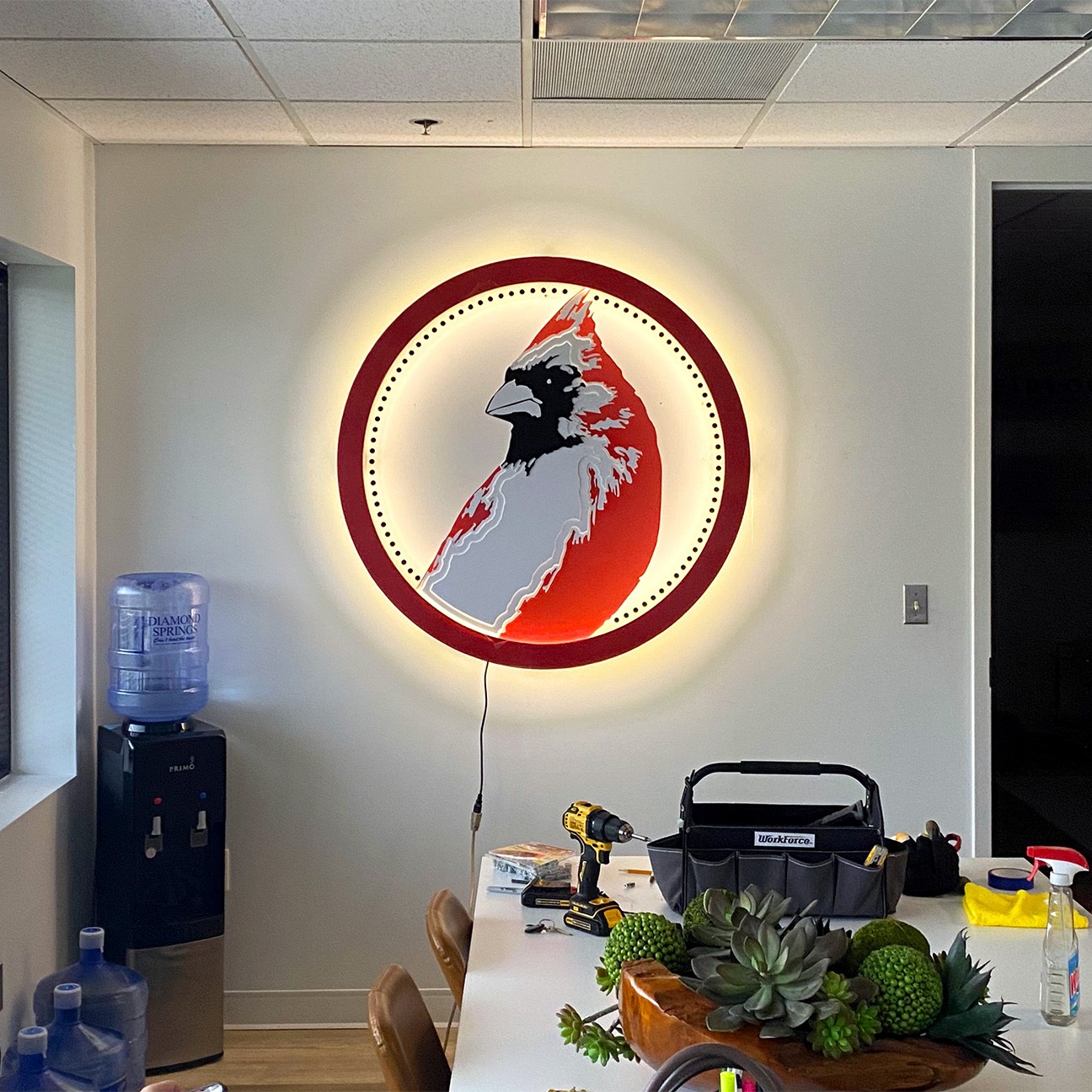 Custom Dimensional Wall Logos in Richmond